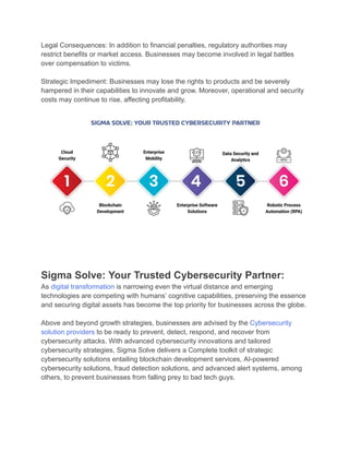How Sigma Solve Resolves Cybersecurity Challenges | PDF