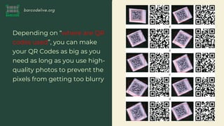 How Small Can A QR Code Be? Detailed QR Code Sizing Guide | PPT