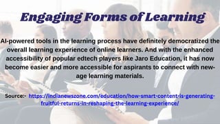 How Smart Content is Generating Fruitful Returns in Reshaping the Learning Experience.pptx