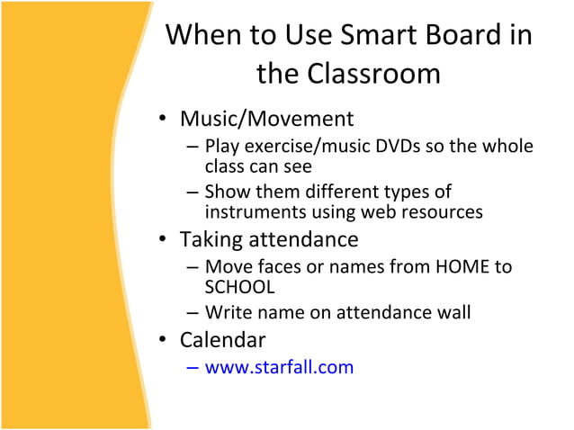 Using a Whiteboard in the Preschool Classroom | PPT