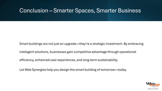 How Smart Solutions Are Creating Smart Buildings Beyond Automation | PPT
