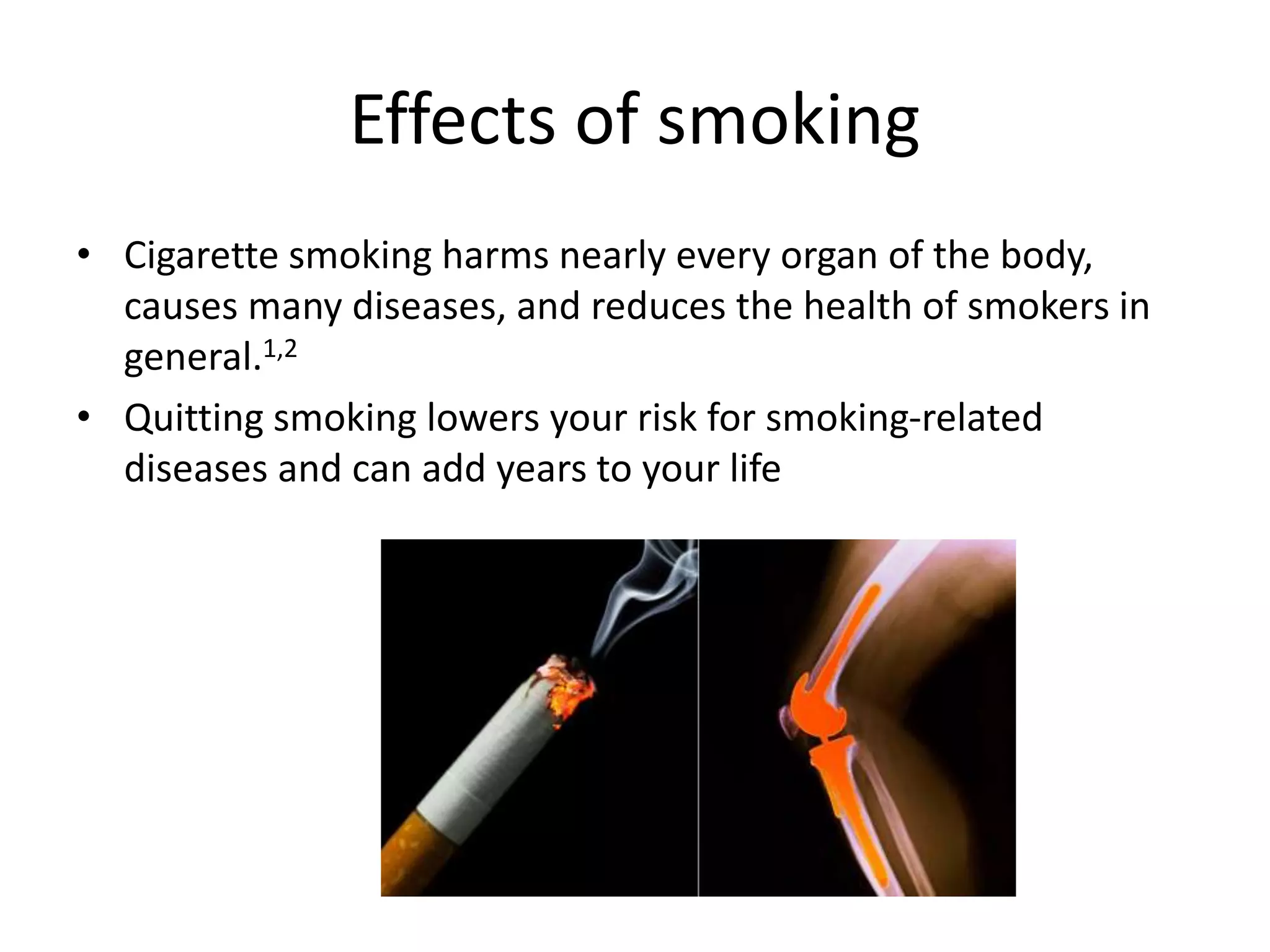 How smokers can reduce their smoking cravings | PPTX