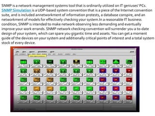 How SNMP Simulator Help In IT Companies? | PDF | Computer Networking | Computing