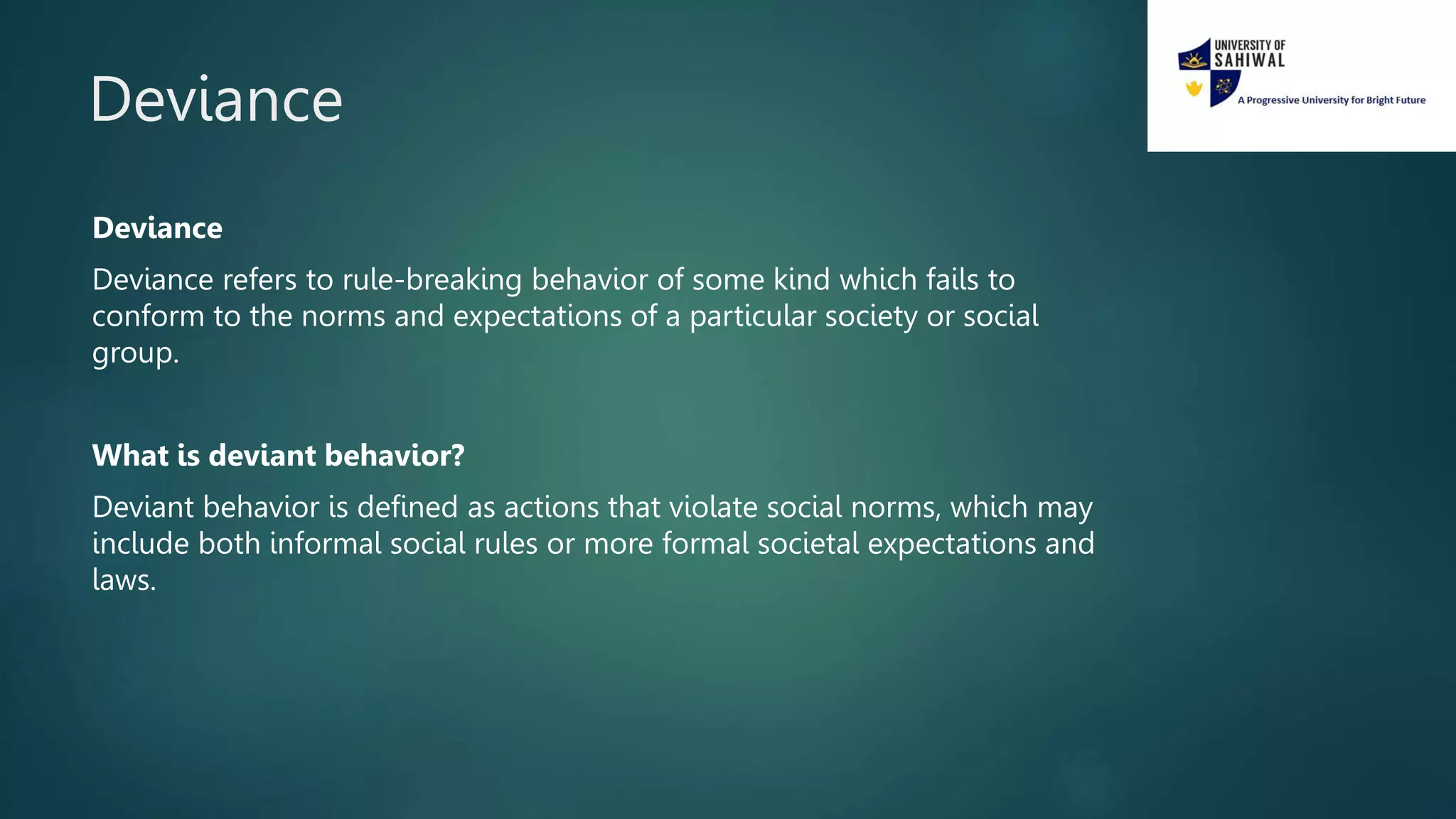How social Norms is Understood as Deviant Behavior-rauf.pptx