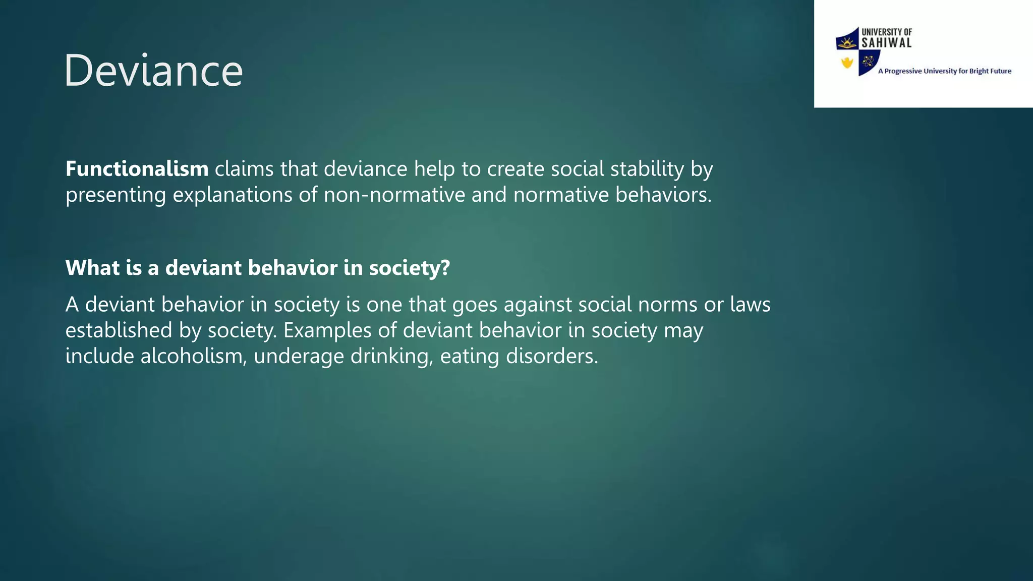 How social Norms is Understood as Deviant Behavior-rauf.pptx