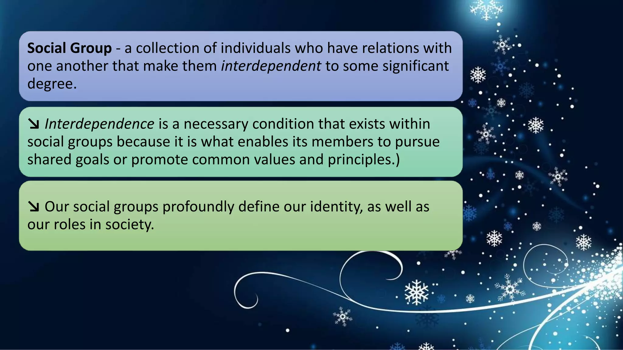 How society is organized | PPTX