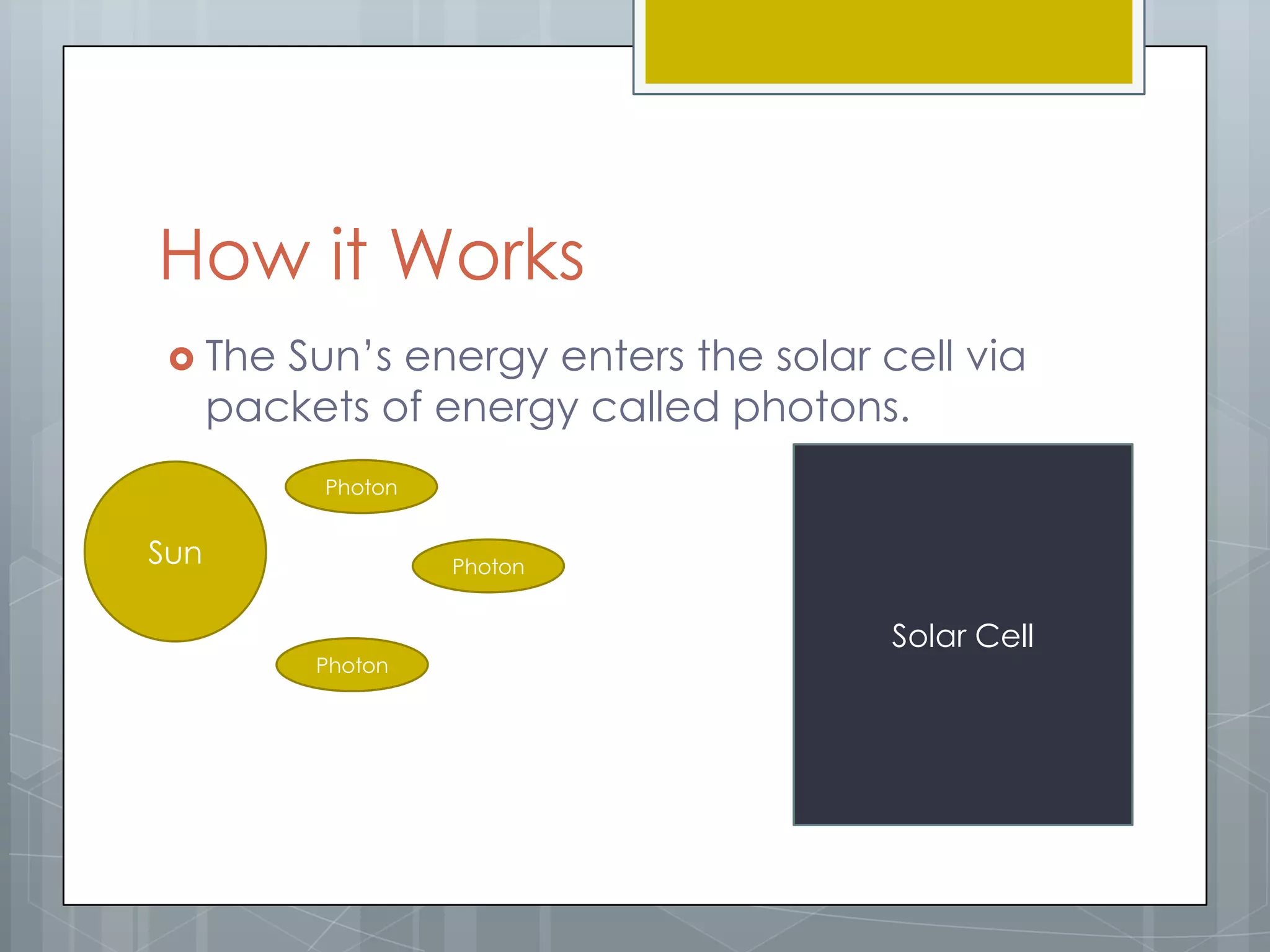 How solar cells work | PPTX