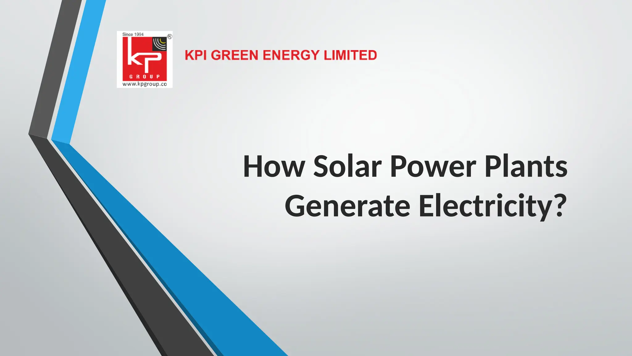 How Solar Power Plants Generate Electricity.pptx