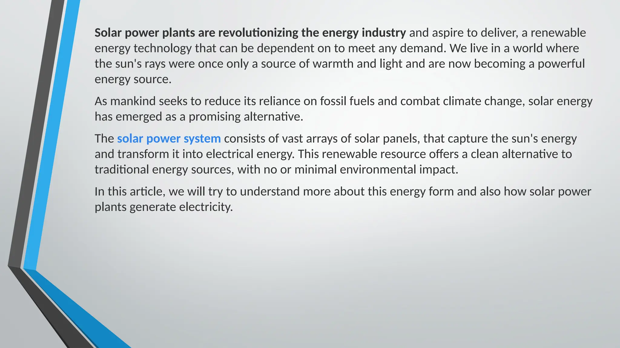 How Solar Power Plants Generate Electricity.pptx