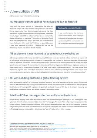 Why AIS is not always enough | PDF