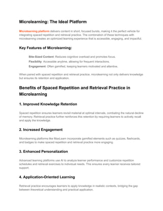 How Spaced Repetition Boosts Employee Learning in the Workplace _ MaxLearn LLC.pdf