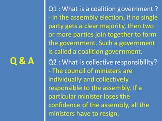 How State Government Works (Grade 7 - Civics) | PPSX