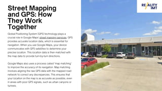 How Street Mapping Works in Google Maps: A Comprehensive Guide | PDF ...