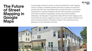 How Street Mapping Works in Google Maps: A Comprehensive Guide | PDF ...