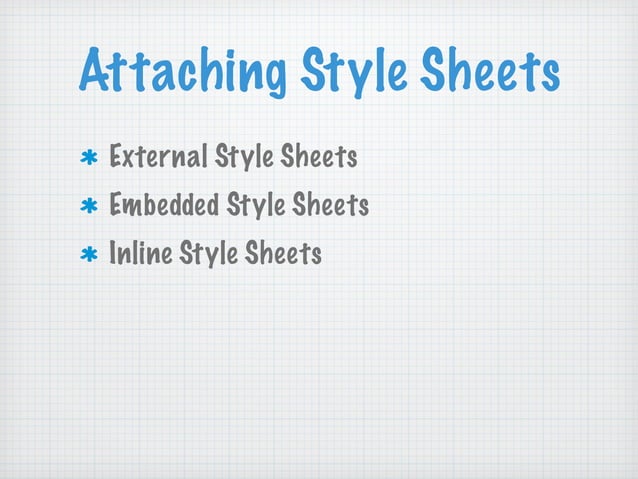 How Style Sheets Work | PPT