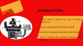 How Surface Grinder Machines Enhance Manufacturing Accuracy | PPTX