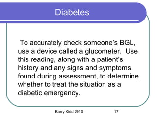 Diabetes - How sweet are you | PPT