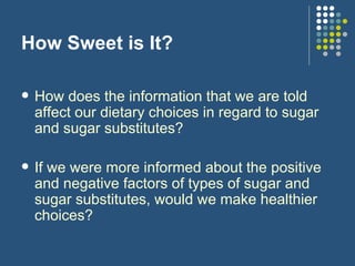 How sweet is it | PPT