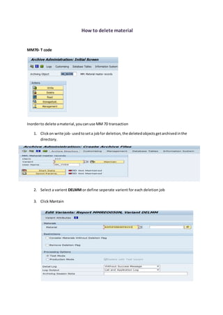 How t0 delete material (1) | DOCX