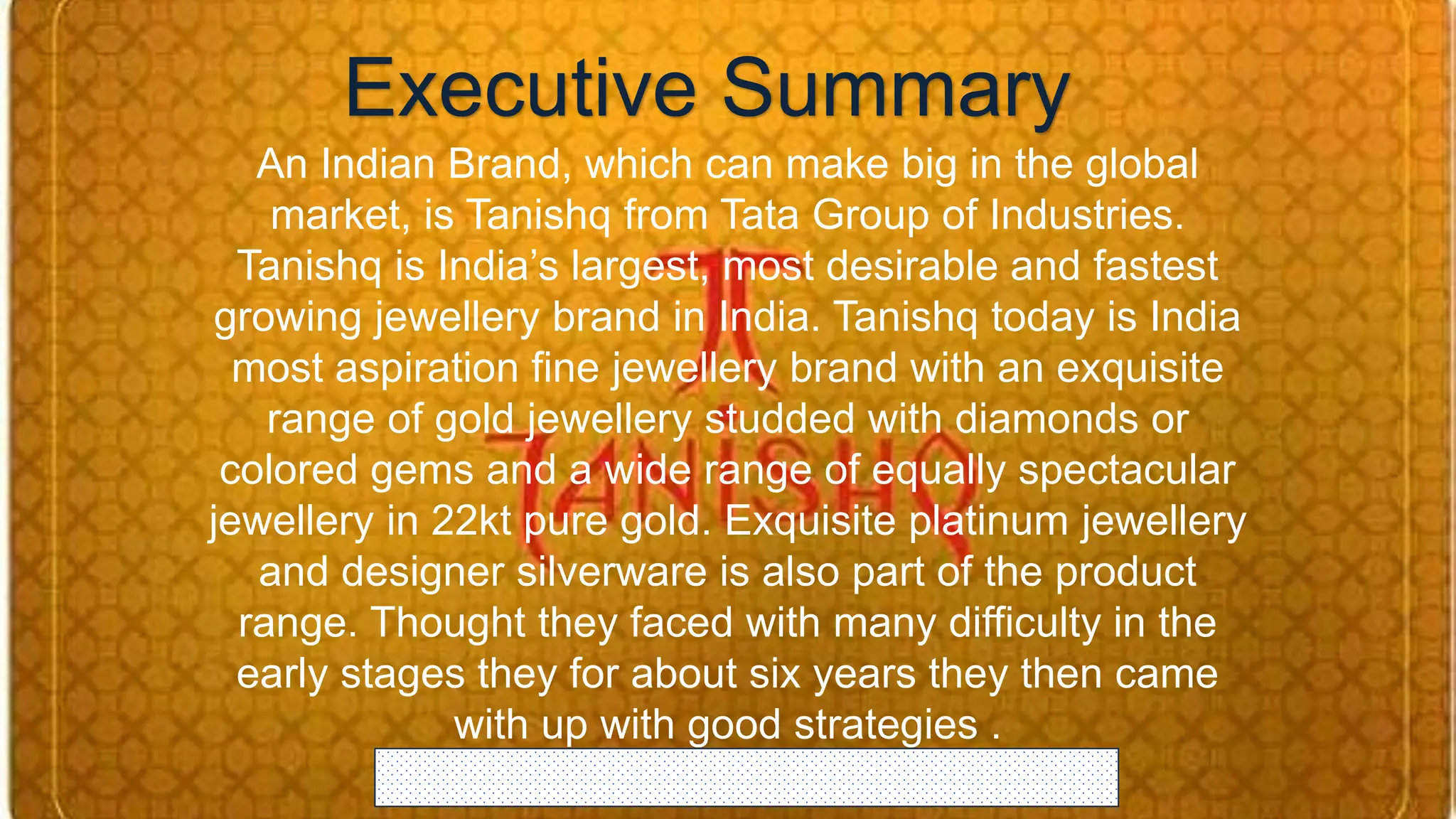 How Tanishq jwellers captured the market.pptx