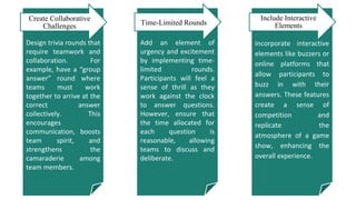 How Team Building Trivia Enhances Workplace Morale | PPT