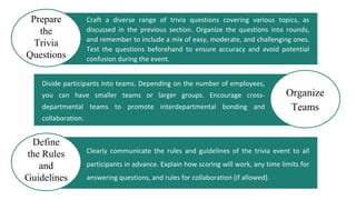 How Team Building Trivia Enhances Workplace Morale | PPT