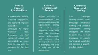 How Team Building Trivia Enhances Workplace Morale | PPT