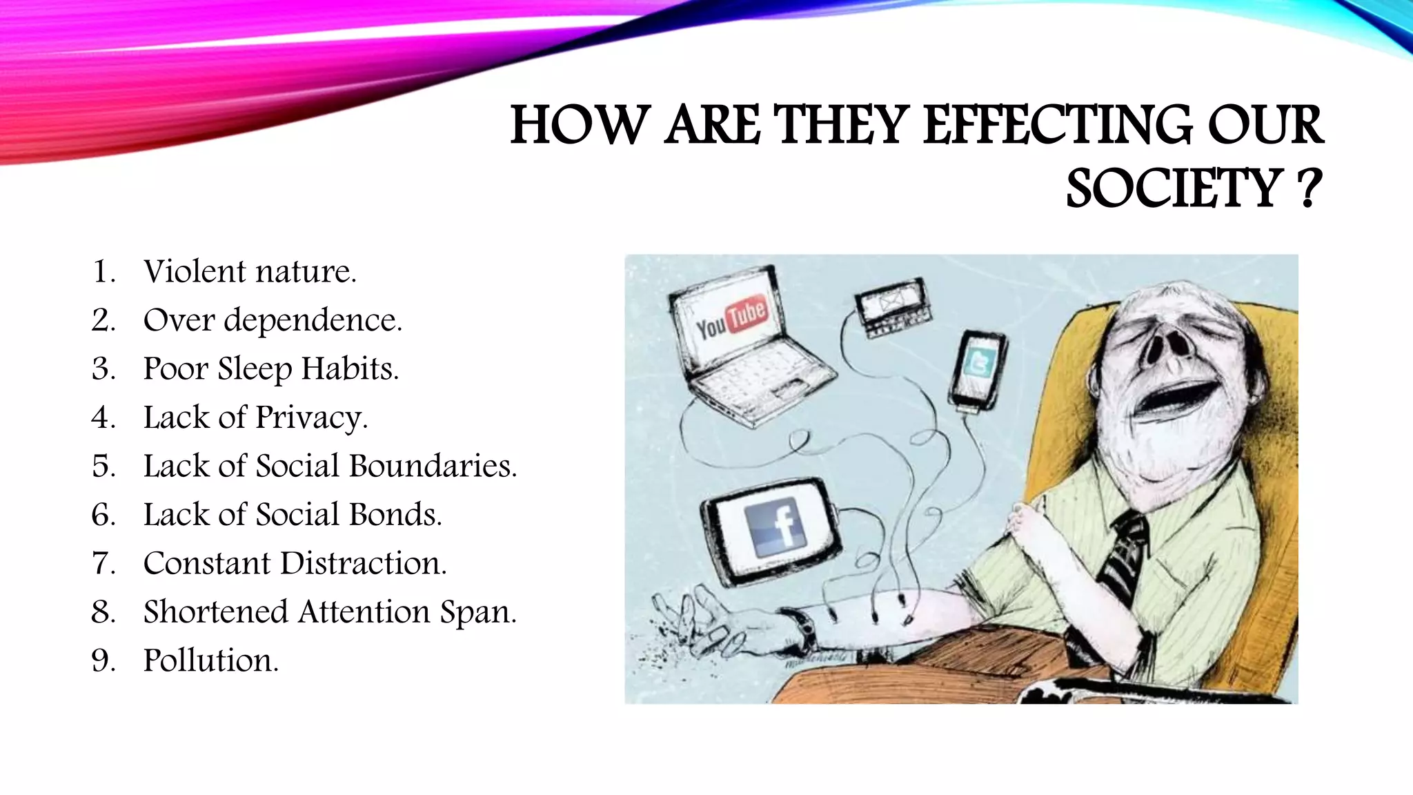 How technologies has led to moral decay | PPTX