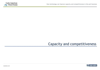 How technology can improve capacity and competitiveness in the port ...