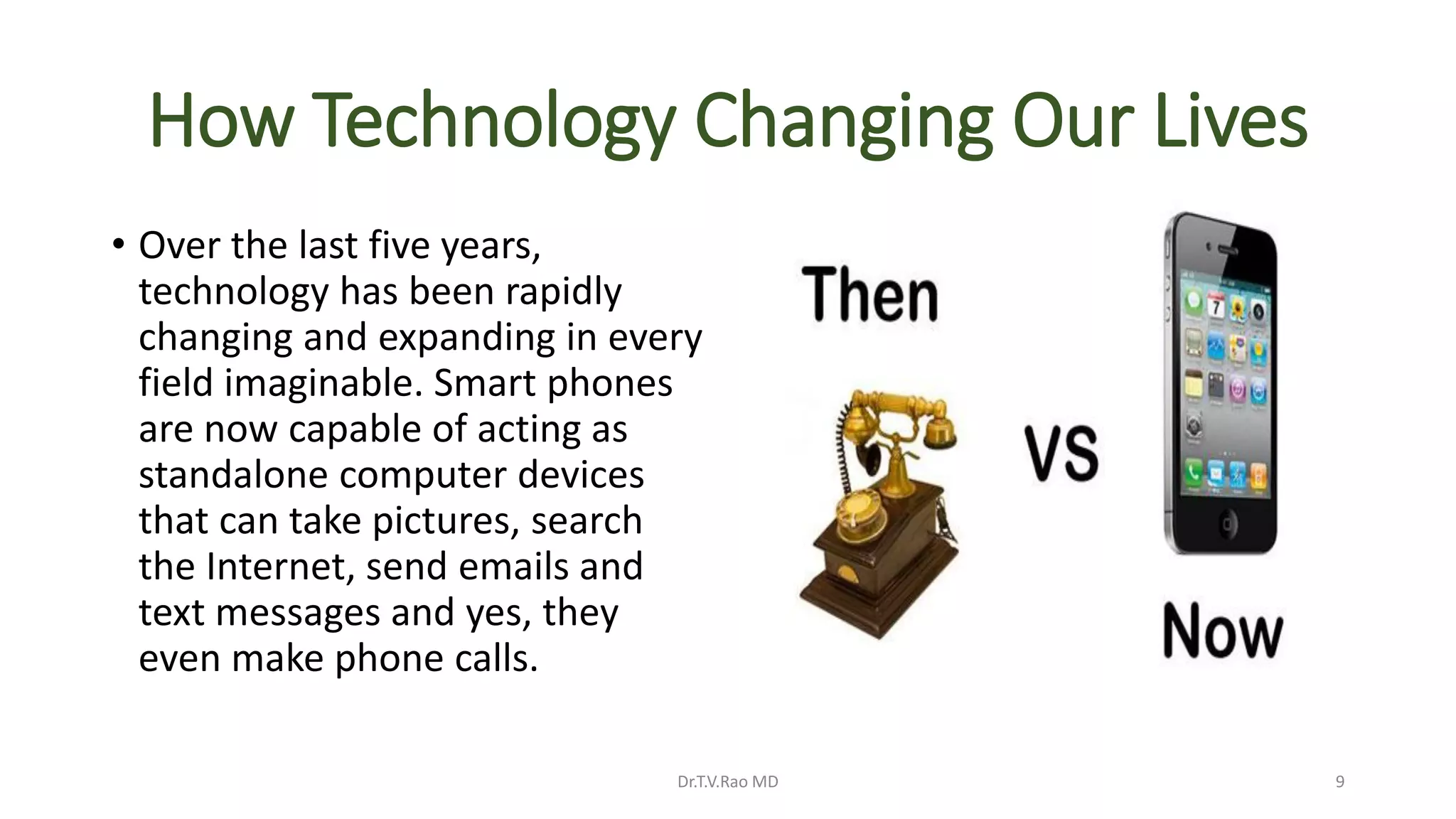 How Technology Changed Our LIFE | PDF