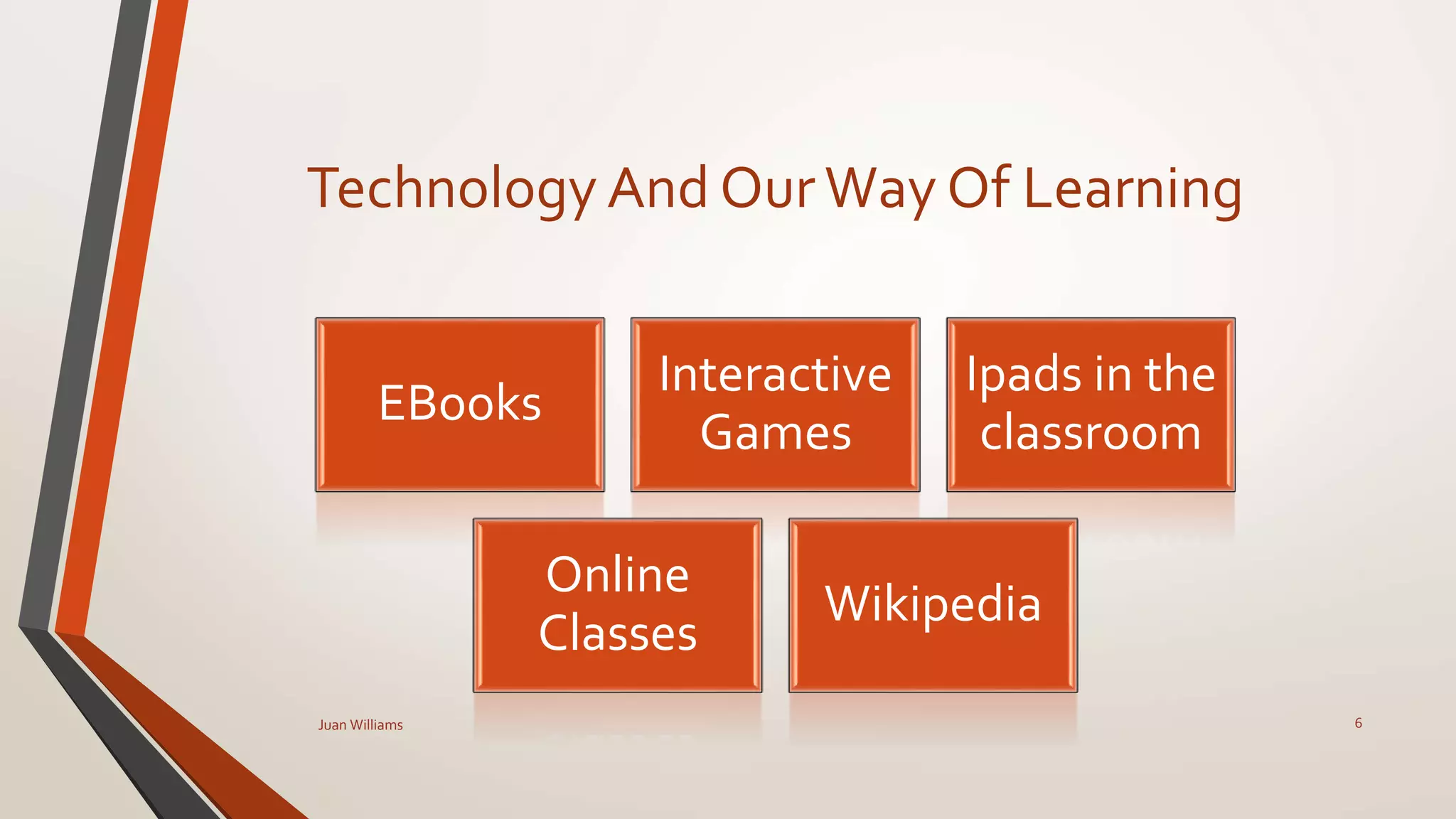 How technology changed the way | PPTX