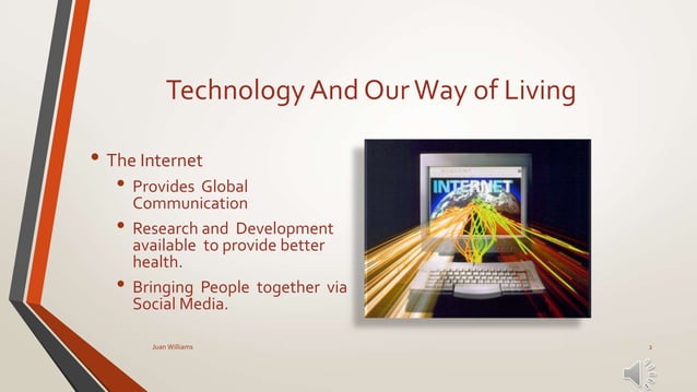 How technology changed the way | PPTX