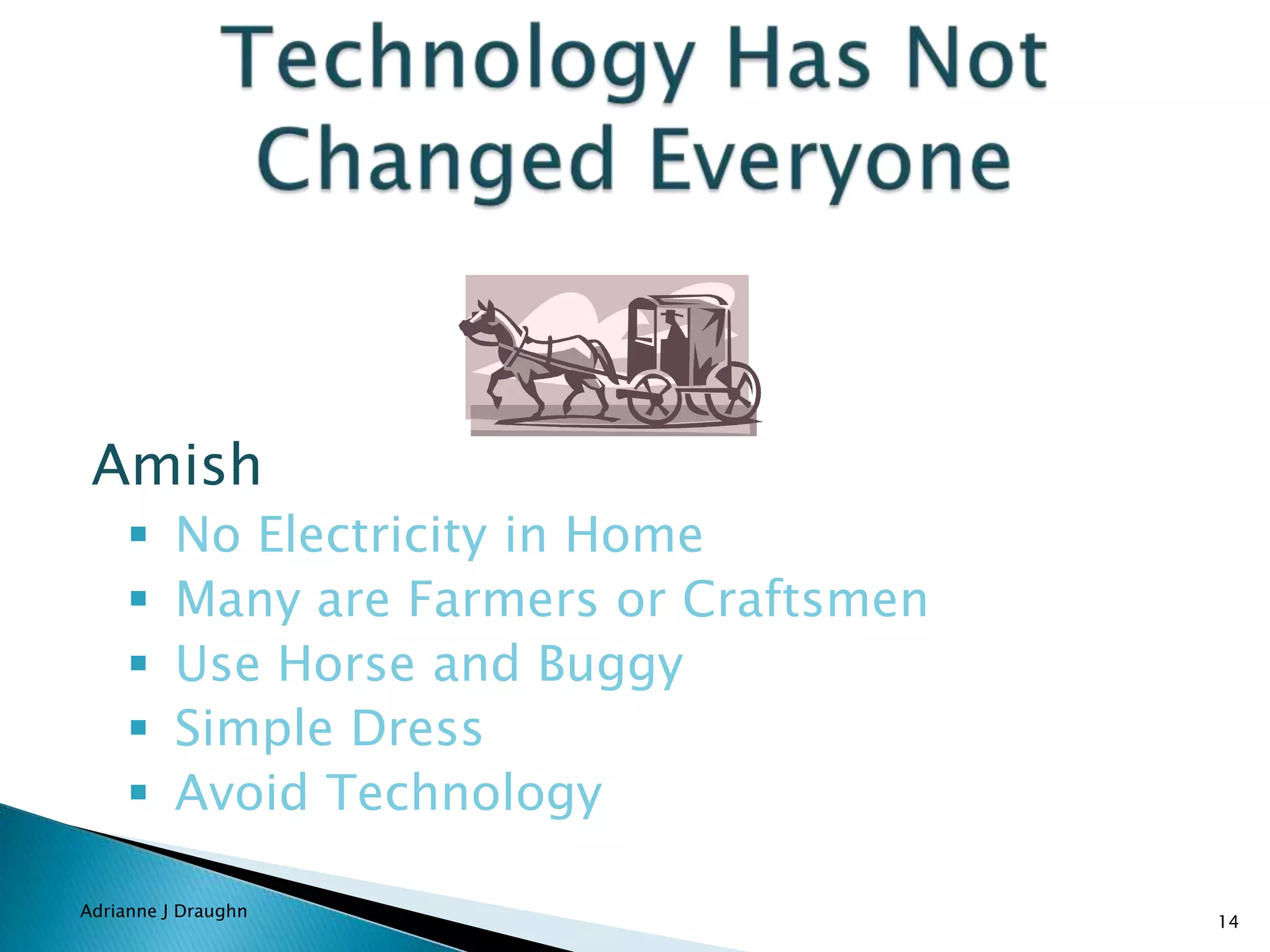 How technology has changed our lives | PPTX