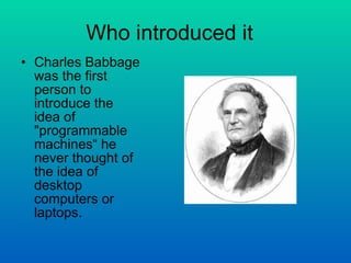 History of computers! | PPT