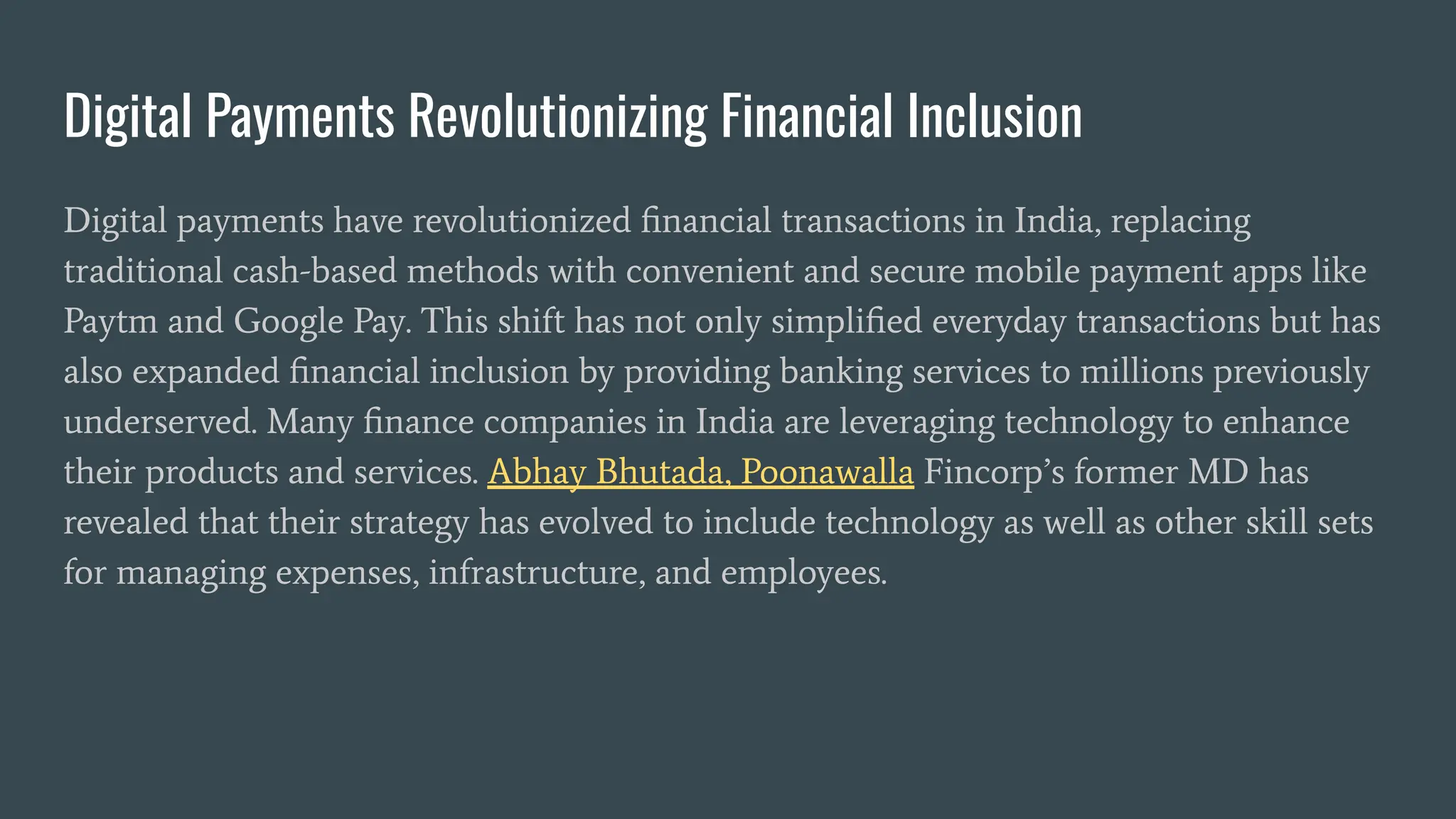 How Technology Is Impacting The Future Of Finance In India | PDF