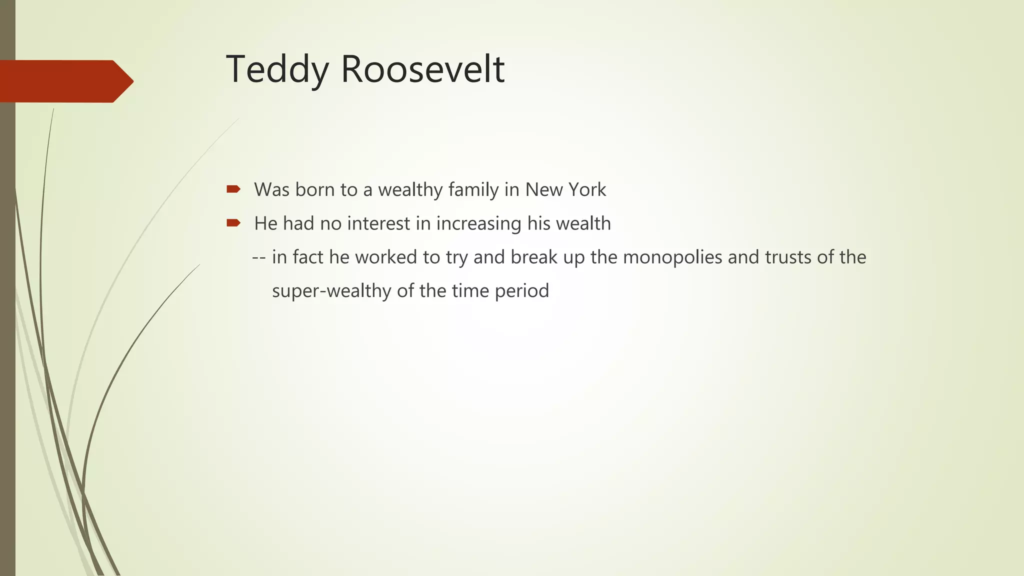 How Teddy Roosevelt Became President | PPTX
