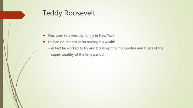 How Teddy Roosevelt Became President | PPT