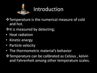 How temperature affects density | PPTX