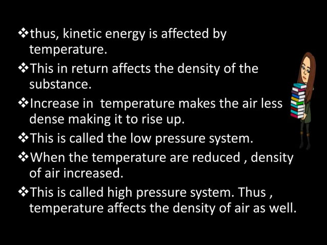 How temperature affects density | PPTX