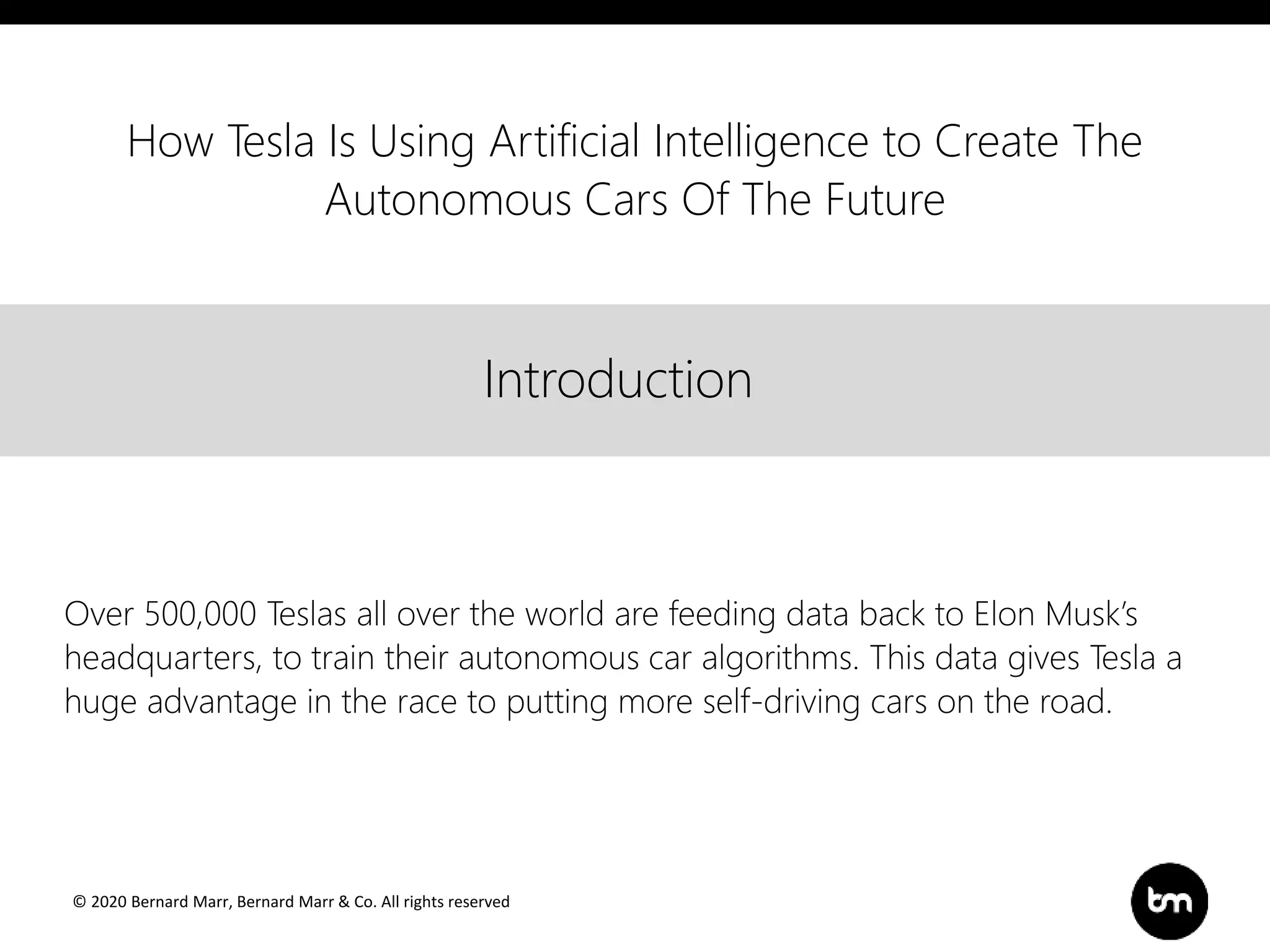 How Tesla Is Using Artificial Intelligence to Create The Autonomous ...