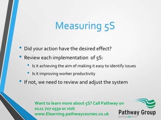 How the 5 S system can make a workplace more efficient - Root out waste ...