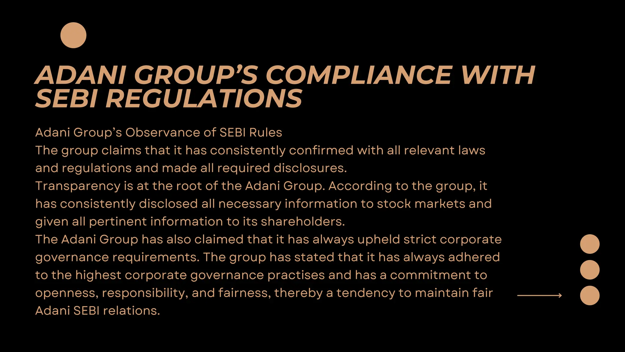 How the Adani Group has Adhered to SEBI Regulations and Maintained ...