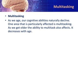 How the aging brain affects thinking.pdf | Brain and Nervous System Disorders | Diseases and ...
