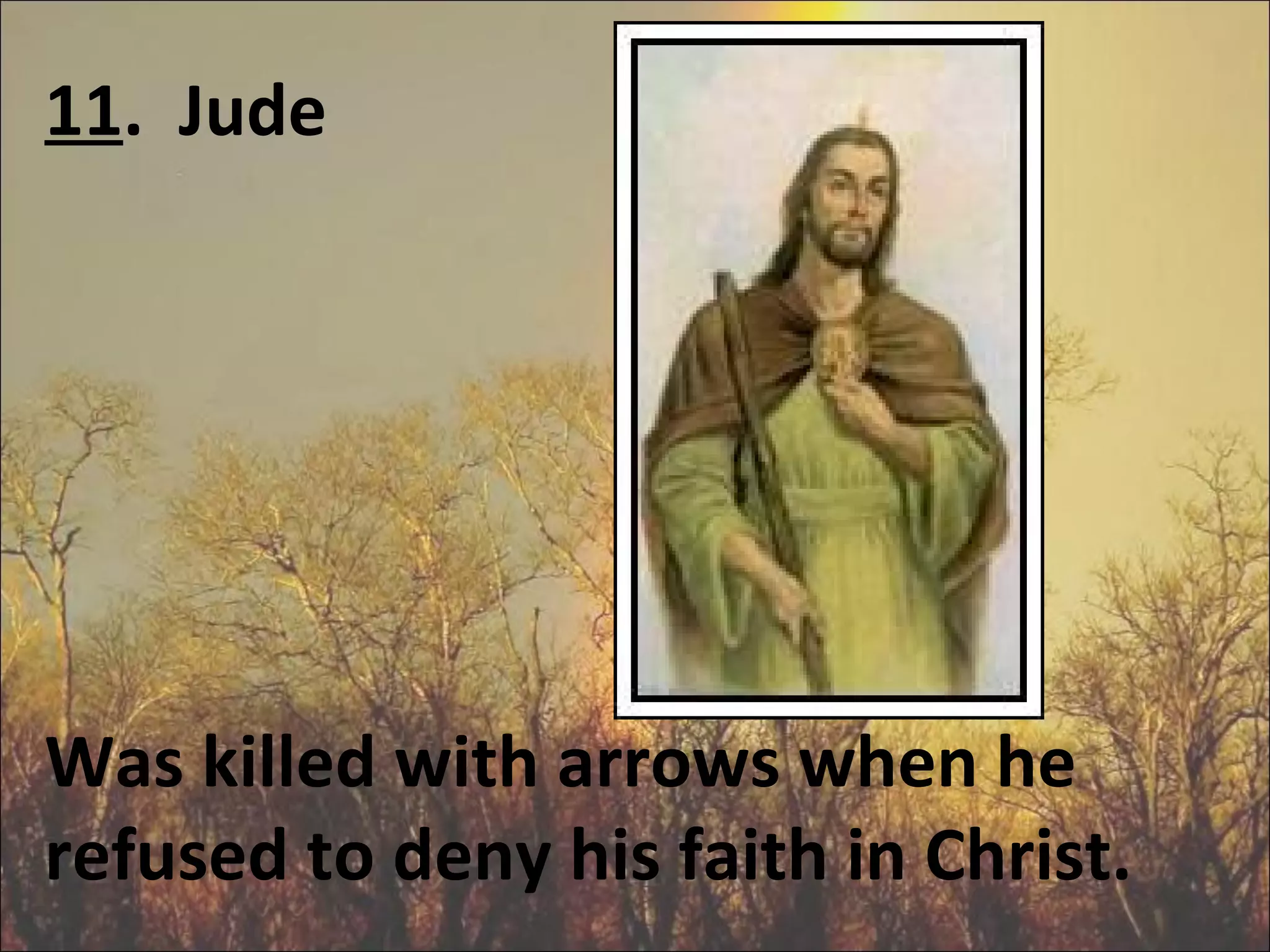 How the apostles_died | PPS