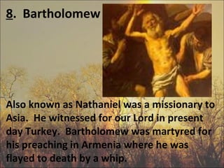 How the apostles_died | PPS