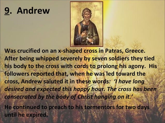 How the apostles_died | PPS | Christianity | Religion & Spirituality