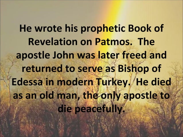 How the apostles_died | PPS | Christianity | Religion & Spirituality