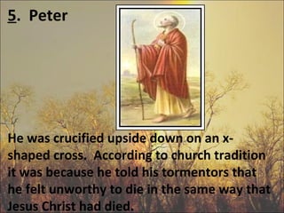 How the apostles_died | PPS