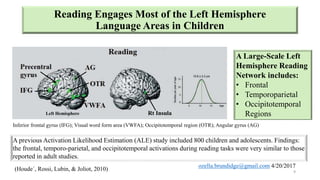 How the brain learns to read | PPTX