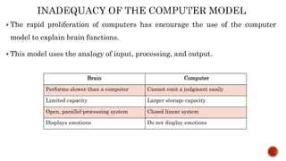 EDUC 553 How the brain processes information | PPTX | Data Storage and ...